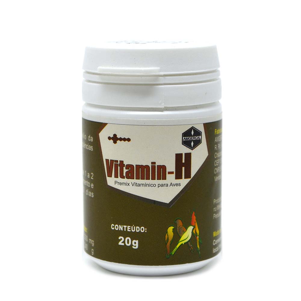 Vitamina H - Biotina - Pote 20g | Shopee Brasil