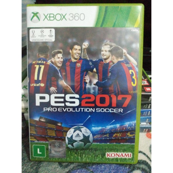Pro Evolution soccer 2017 Pes 2017 Xbox 360 mídia física original ...
