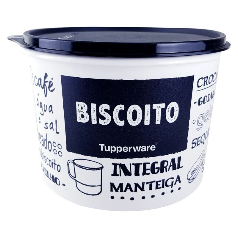 Caixa Tupperware Para Biscoito Pb 2,4l | Shopee Brasil