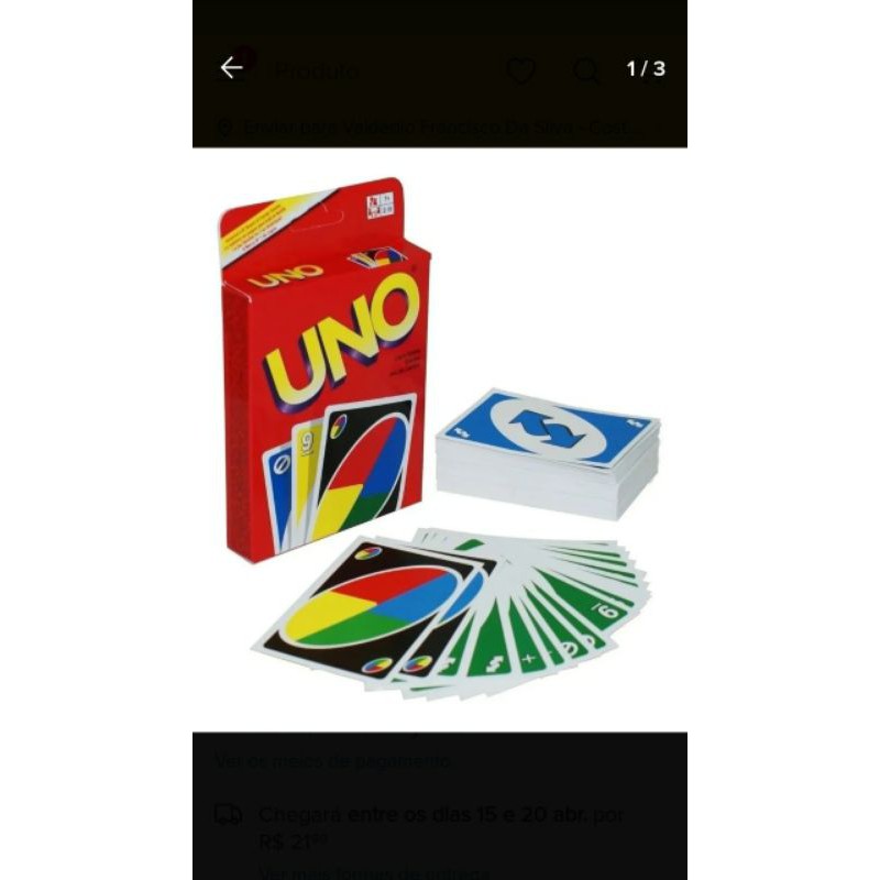 uno | Shopee Brasil
