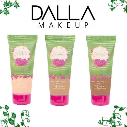 Base Vegana Líquida Matte Alta Cobertura Dalla Makeup | Shopee Brasil