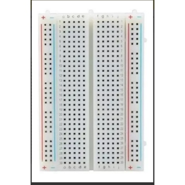 Protoboard Breadboard 400 Pontos Furos Pinos | Shopee Brasil