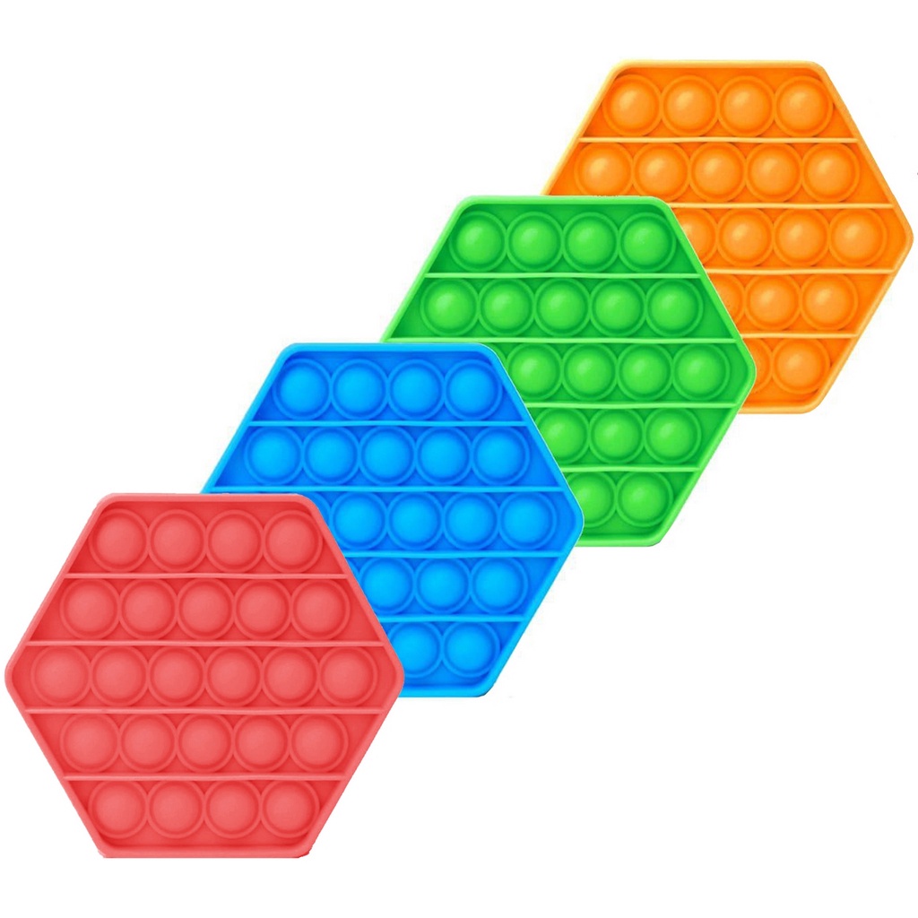 Anti Stress Pop It Fidget Sensorial Para Alívio De Estresse Toy Push ...