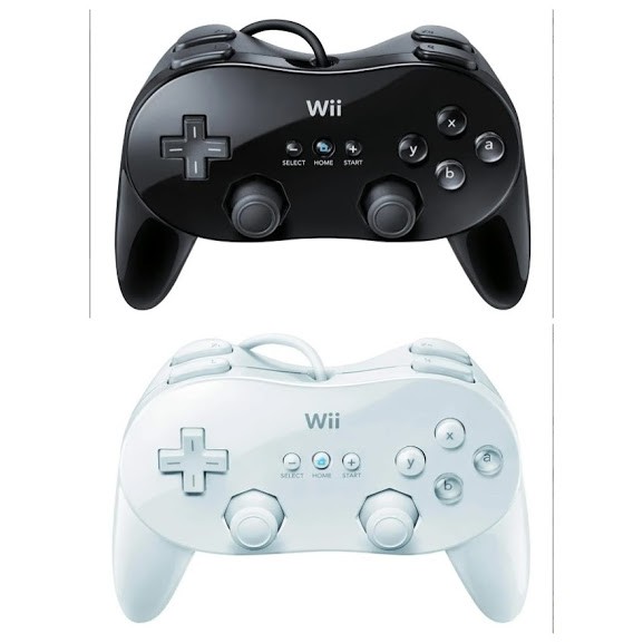Controle Joystick Nintendo Wii Classic Pro Controller | Shopee Brasil