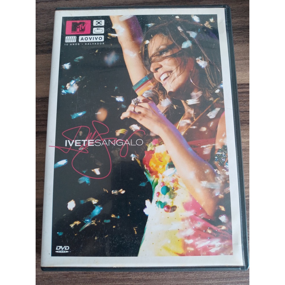 DVD Ivete Sangalo MTV Ao Vivo | Shopee Brasil