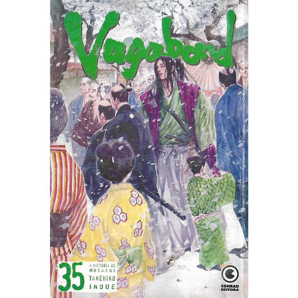 Manga Vagabond Volume 35 (1ª Publicação Edição Conrad) | Shopee Brasil