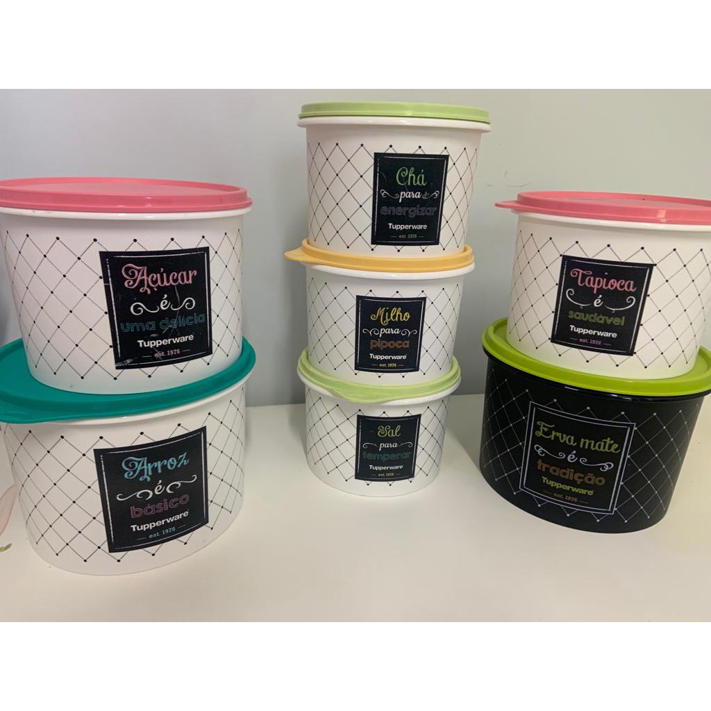 Potes Linha Bistro Original Tupperware | Shopee Brasil