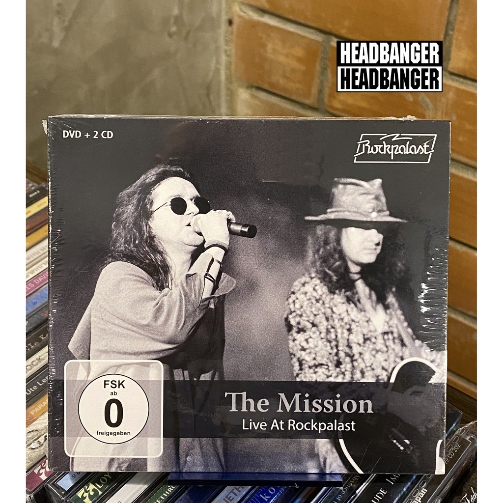 DVD + 2CD The Mission – Live At Rockpalast Digipack LACRADO e Importado | Shopee Brasil