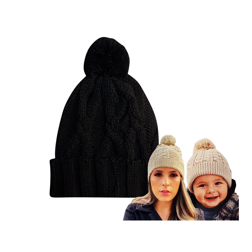 Touca De Frio Infantil Gorro Boina Luxo Beane | Shopee Brasil