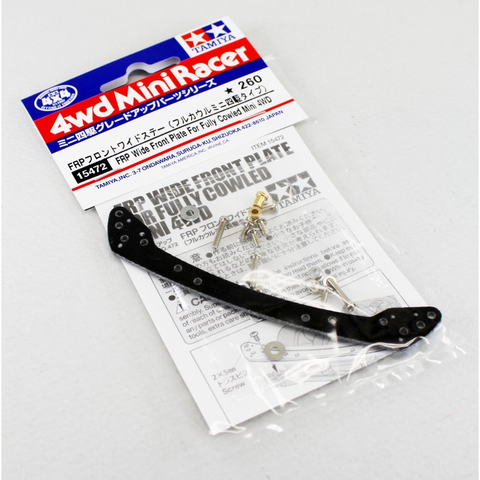 Tamiya 15472 FRP Frontal Ampla Estadia (Para mini4wd De Vaca Completa ...