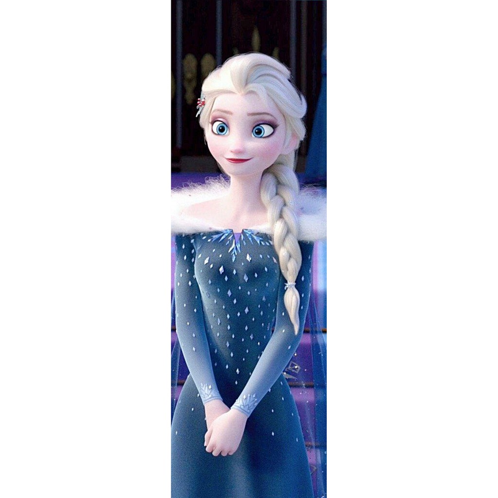 Marcador de pagina Elsa - Frozen Plastificado (com ou sem tassel ...