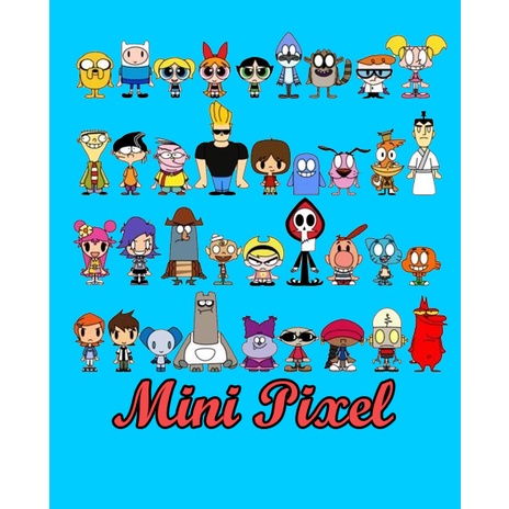 Pixel Art Cartoon Network | Shopee Brasil