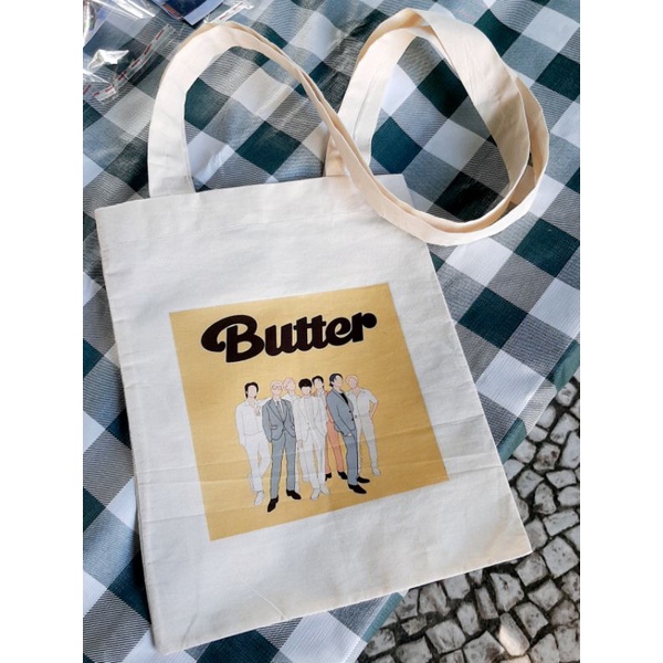 Ecobag Kpop Bts Butter | Shopee Brasil