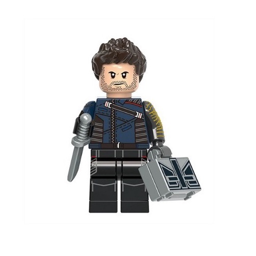 Soldado Invernal Bucky Barnes Capitão America Boneco Blocos | Shopee Brasil