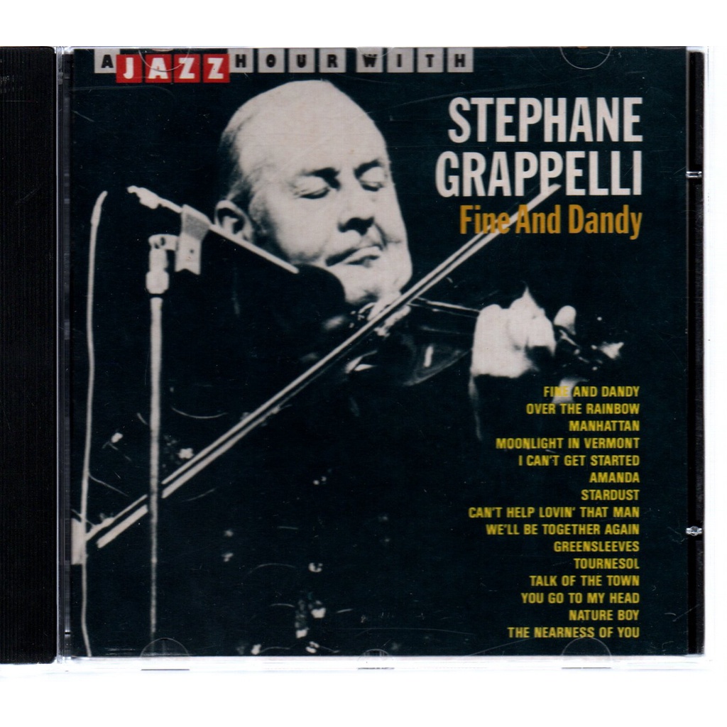 CD STEPHANIE GRAPPELLI - FINE AND DANDY ( NACIONAL ) | Shopee Brasil