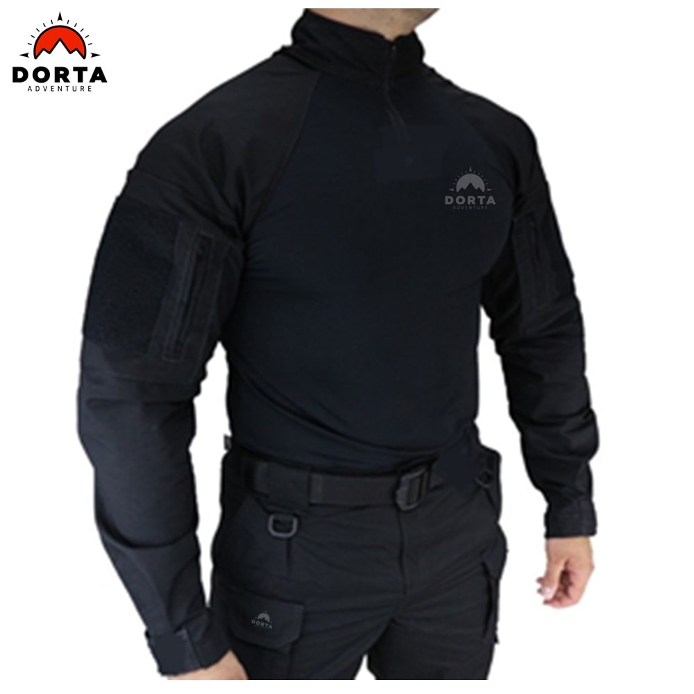 Camisa Combat Shirt Gandola Manga Longa Azul Noturnoescuro para Gm Gcm ...