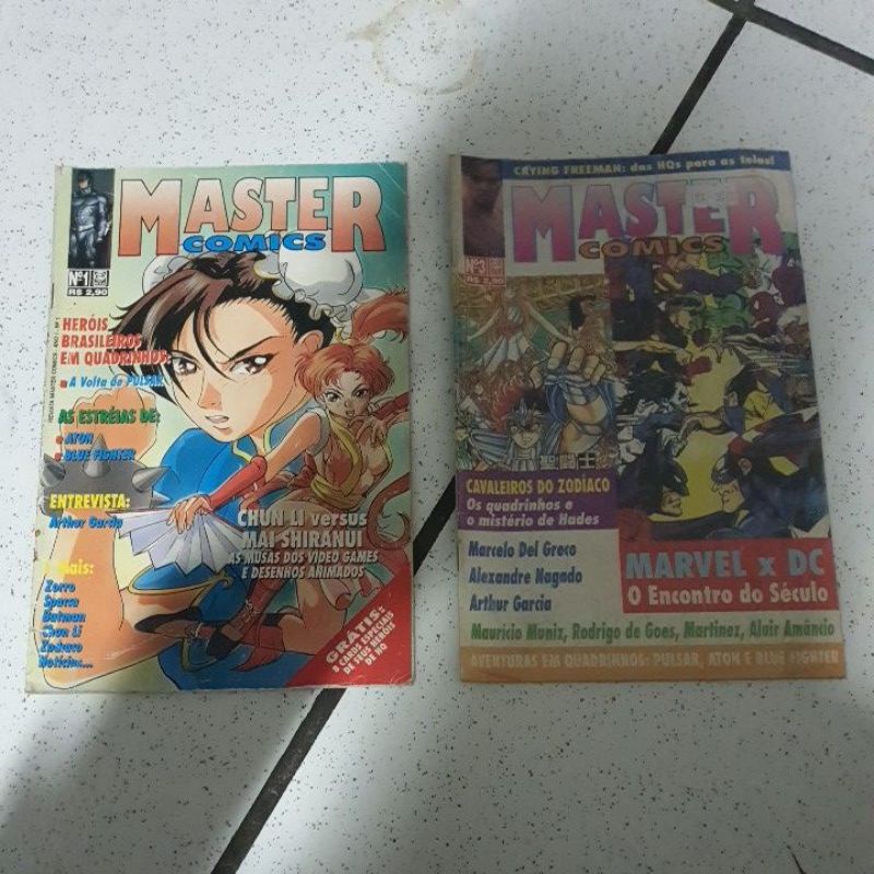 Revista Master Comics Usado (Atualizado MAR/2024) | Shopee Brasil