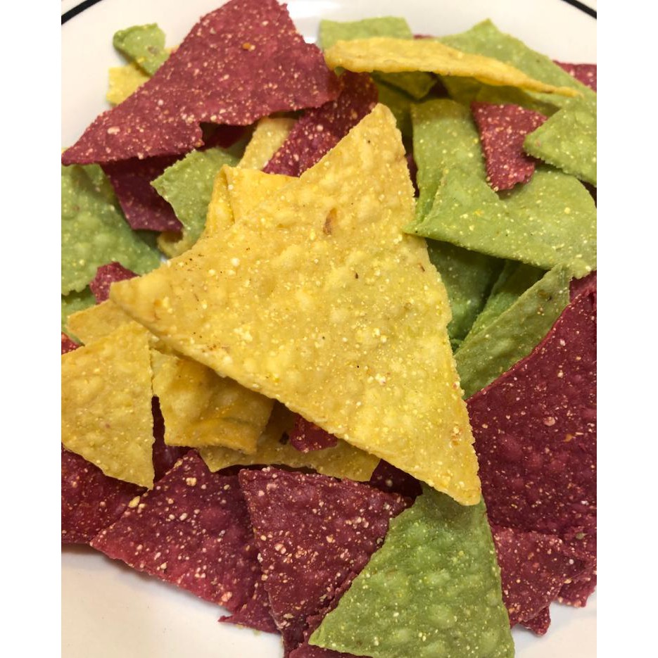 Nachos mexicano Coloridos - Sabor Original - 250gr | Shopee Brasil