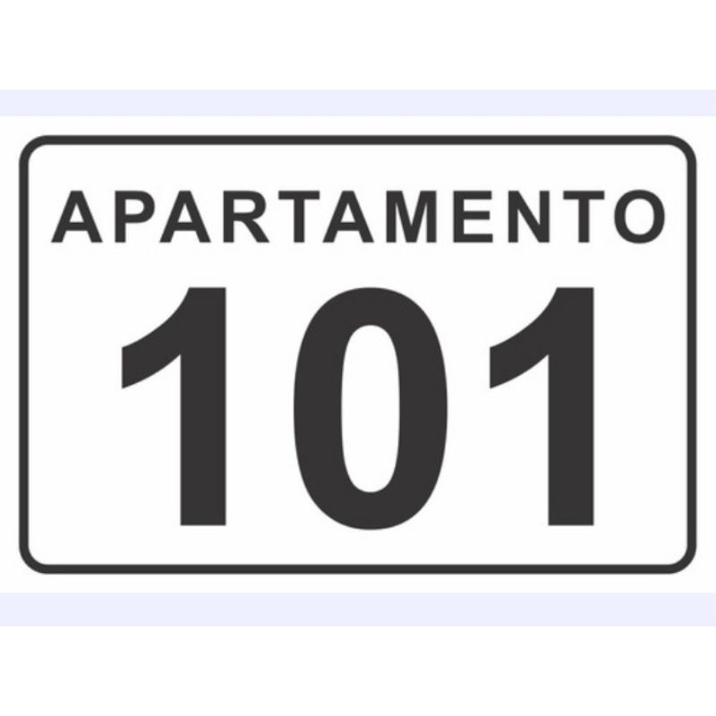 Placa Box Vaga Apartamento 10x15cm | Shopee Brasil