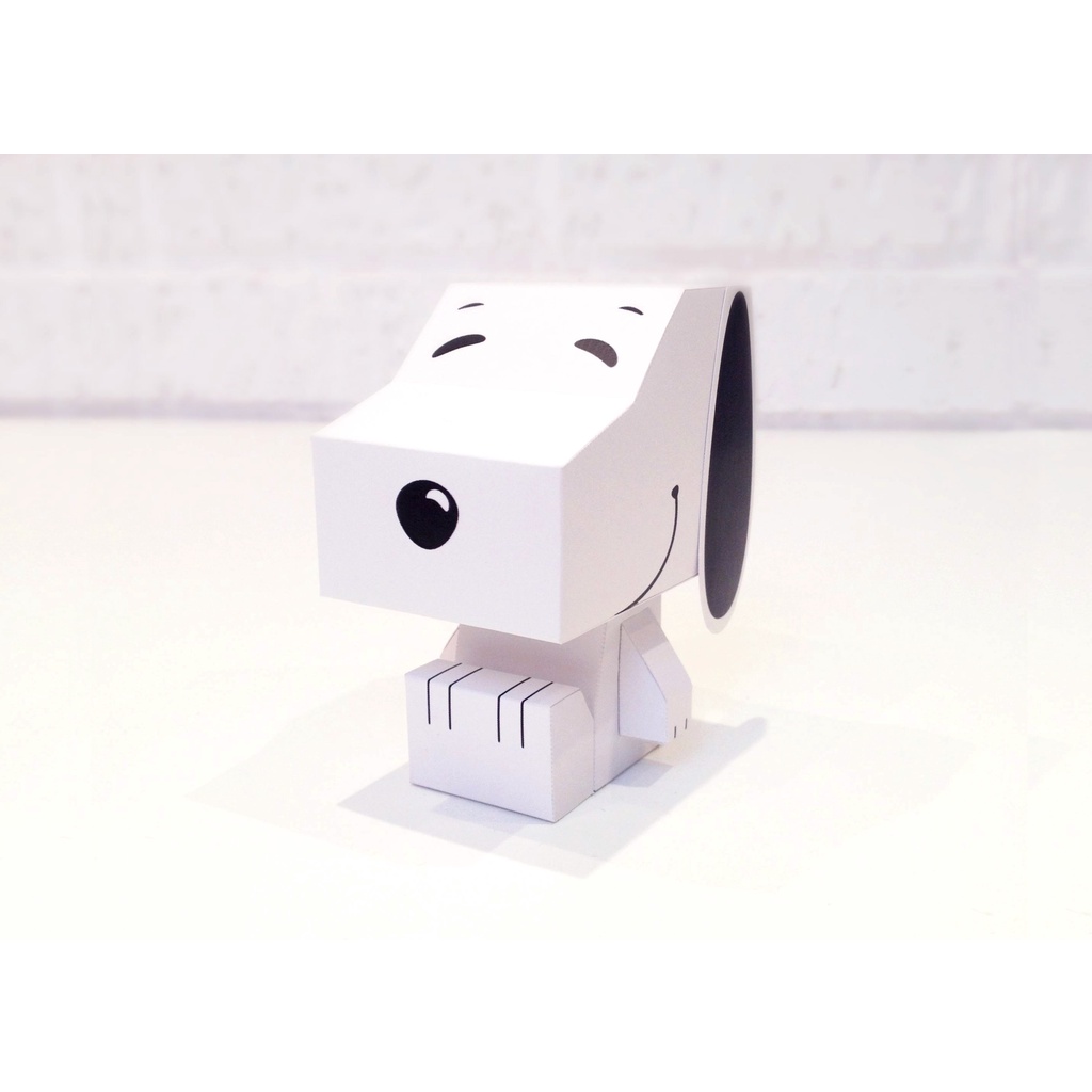 SNOOPY - boneco de papel charlie brown toy art paper toy | Shopee Brasil
