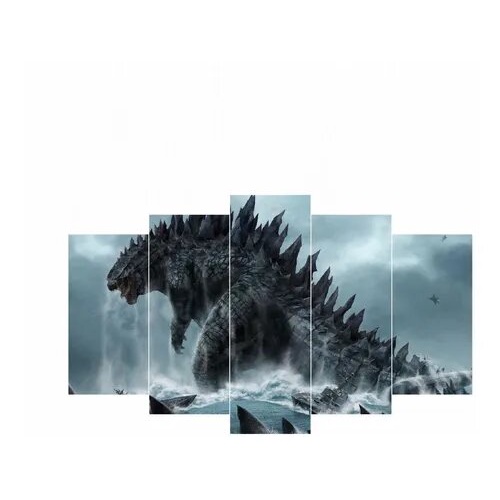 Quadro Mosaico Godzilla | Shopee Brasil