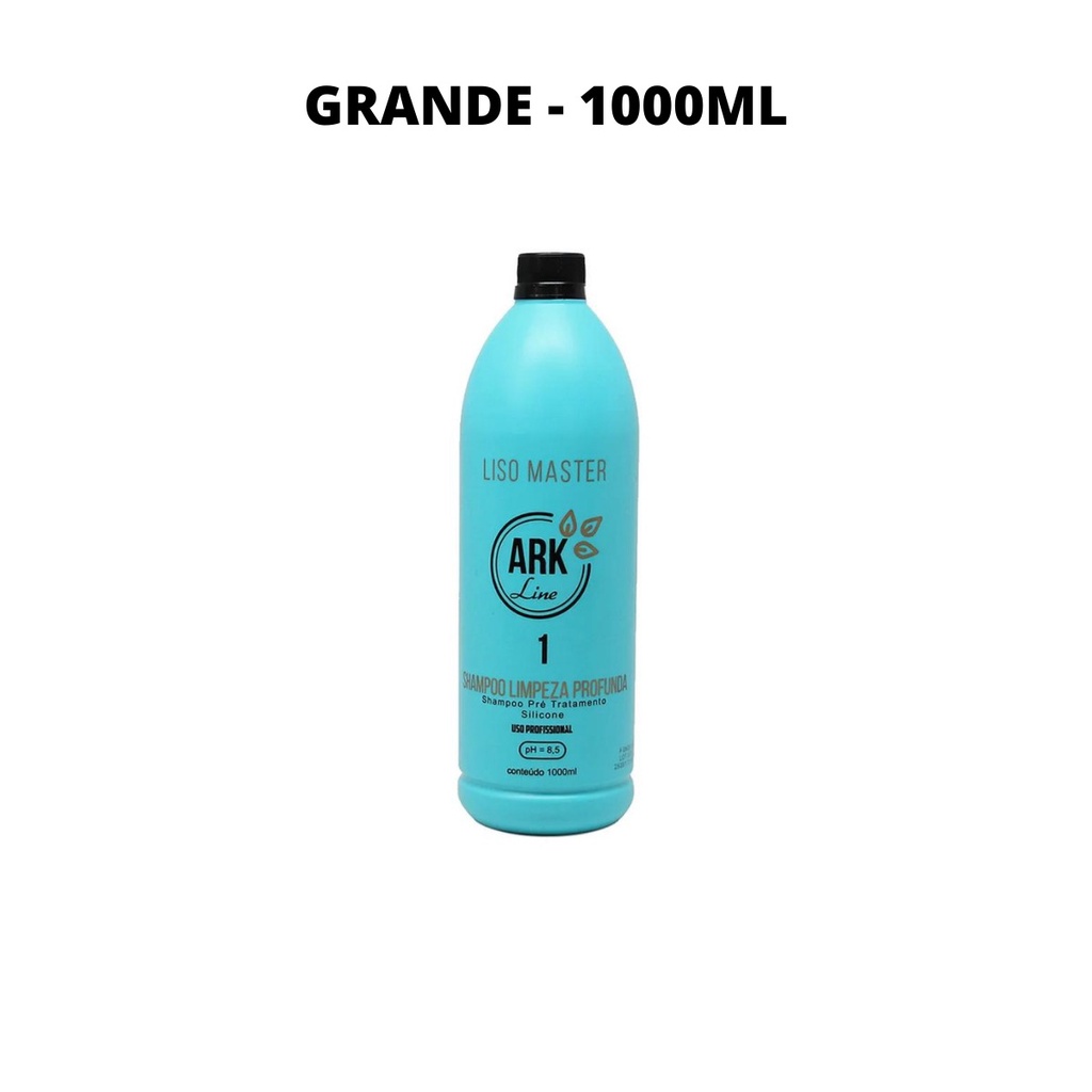 Shampoo de Limpeza Profunda ARK line 1L | Shopee Brasil