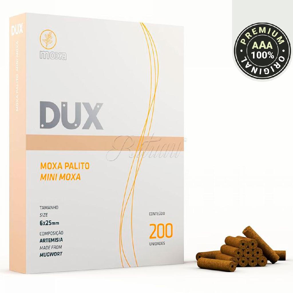 Moxa Palito Dux Mini Moxa Moxaterapia 200 Un Artemisia | Shopee Brasil