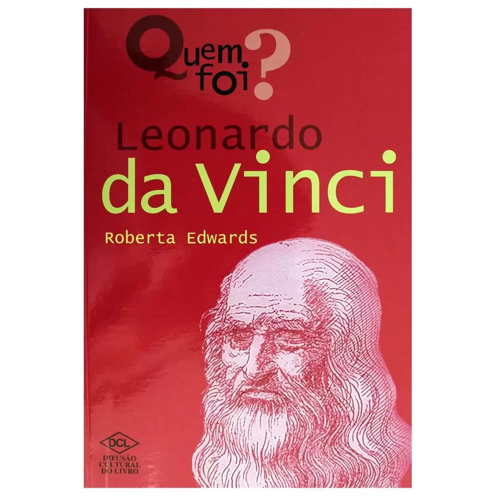 Quem Foi Leonardo Da Vinci? - Roberta Edwards | Shopee Brasil