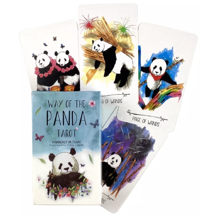 Way Of The Panda Tarot Deck Tarô O Caminho Do Panda Baralho de Cartas ...