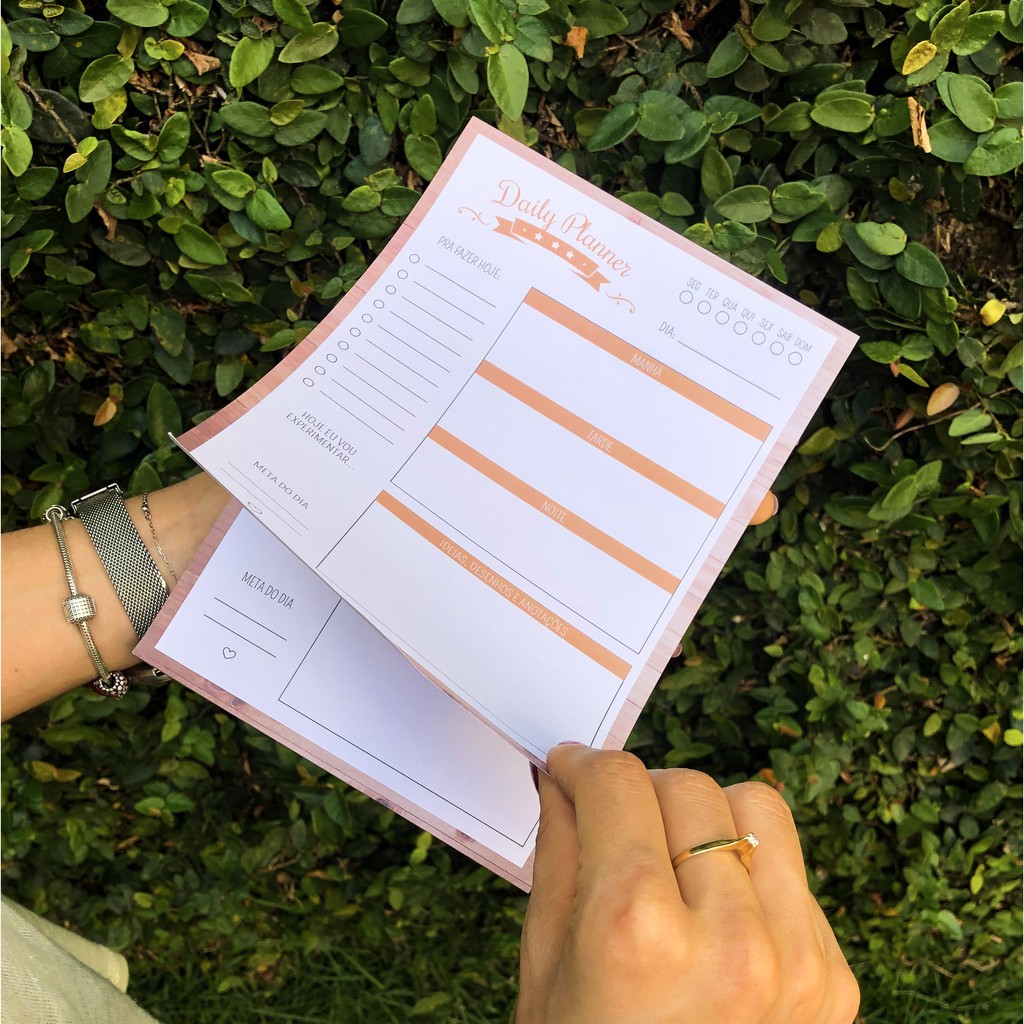 Bloco daily planner | Shopee Brasil