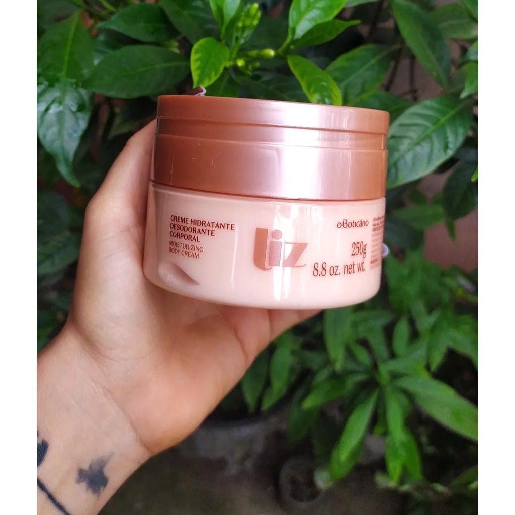Creme Desodorante Hidratante Corporal Liz 250g | Shopee Brasil