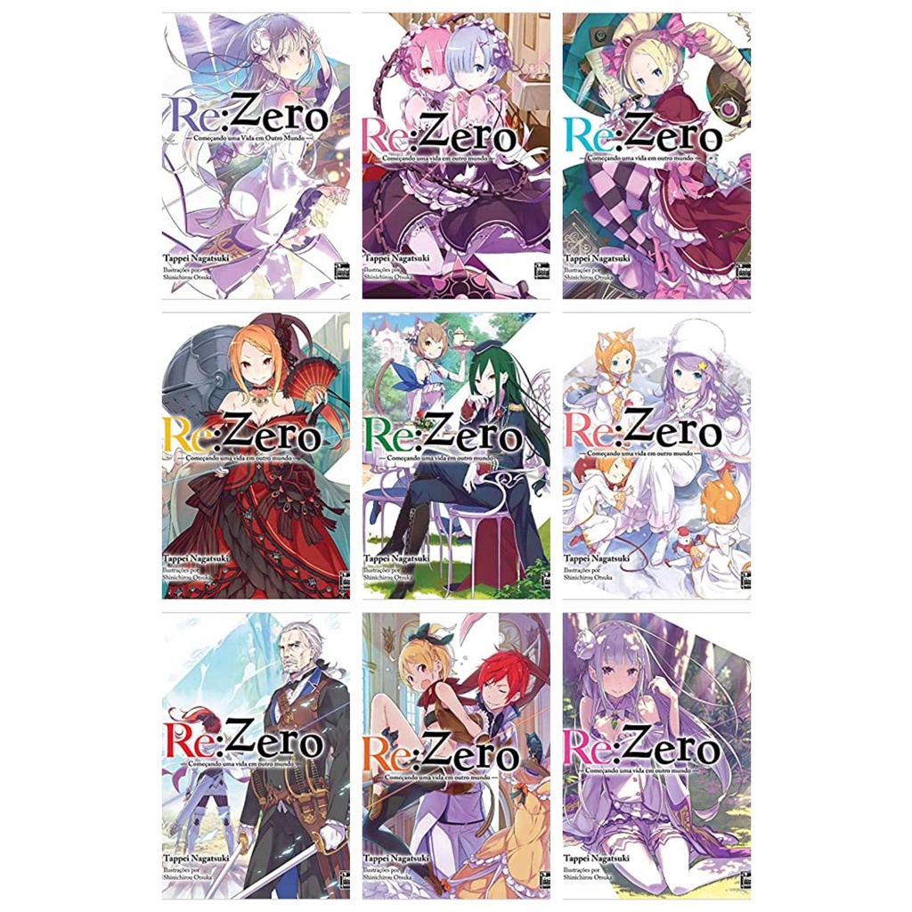 Novel Re: Zero (Novo - Lacrado) | Shopee Brasil