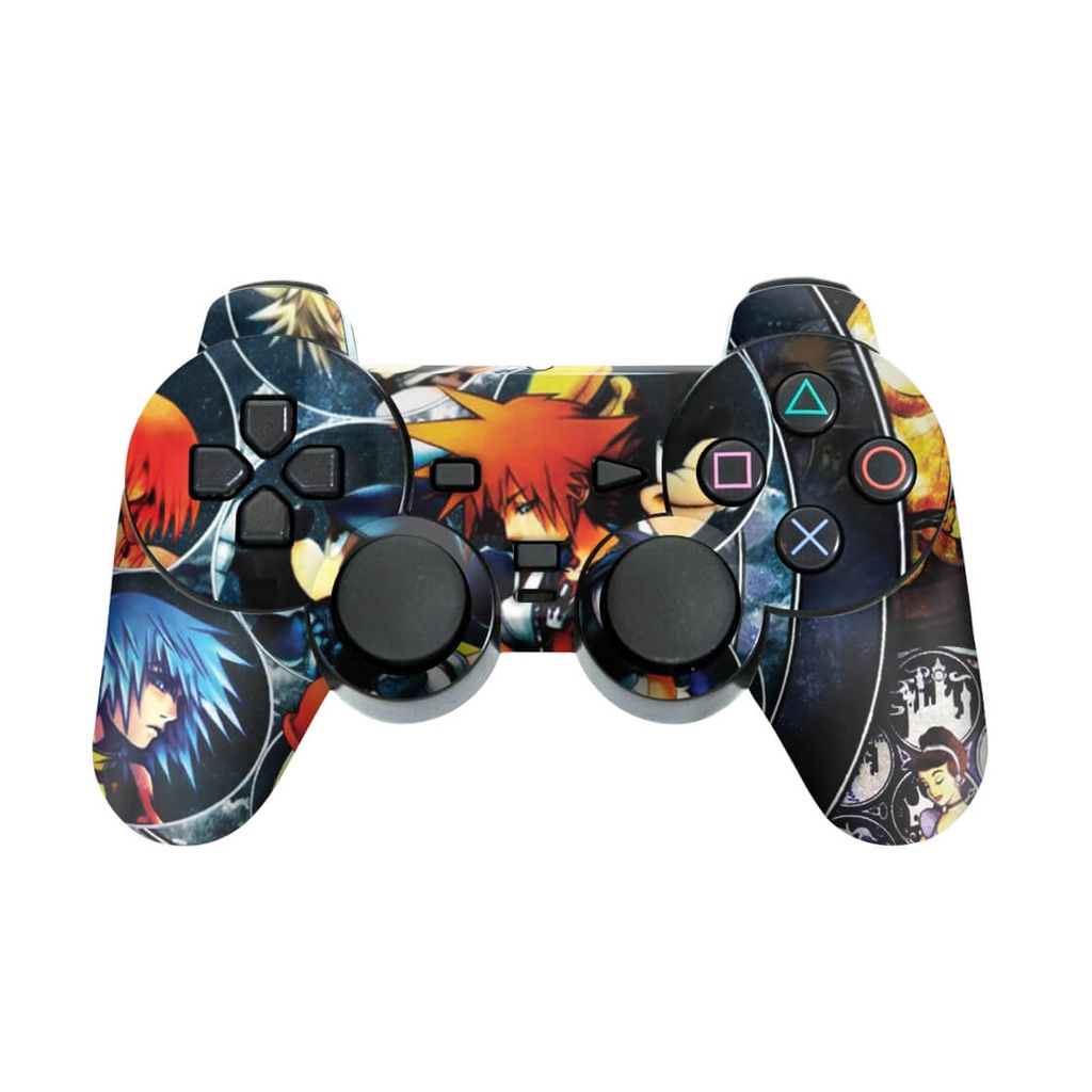 Skin PS2 Controle Adesivo - Kingdom Hearts II 2 | Shopee Brasil