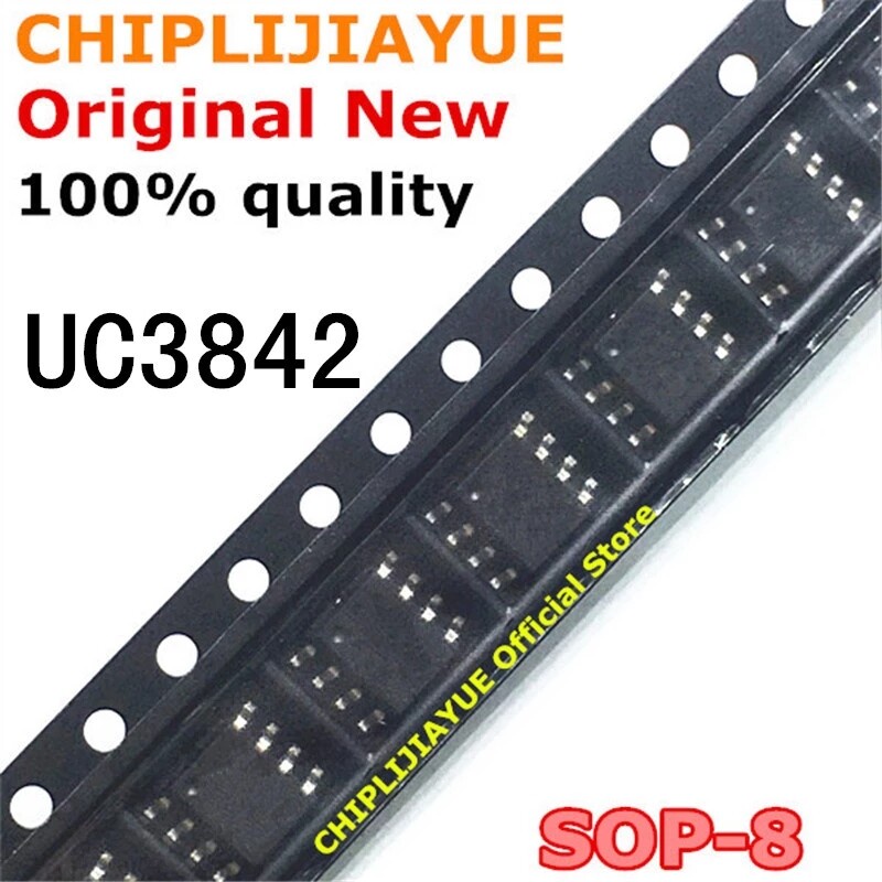 10PCS UC3842 SOP8 3842B SOP UC3842A UC3842B 3842-8 SMD Novo E Chipset IC | Shopee Brasil