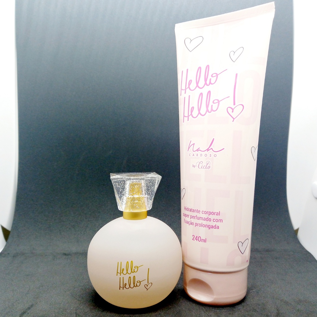 Kit Hidratante + Perfume Hello Hello Ciclo Cheiro forte e marcante ...