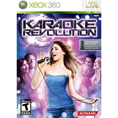 Jogo Karaoke Revolution XBOX 360 com microfone USB incluso(usado ...