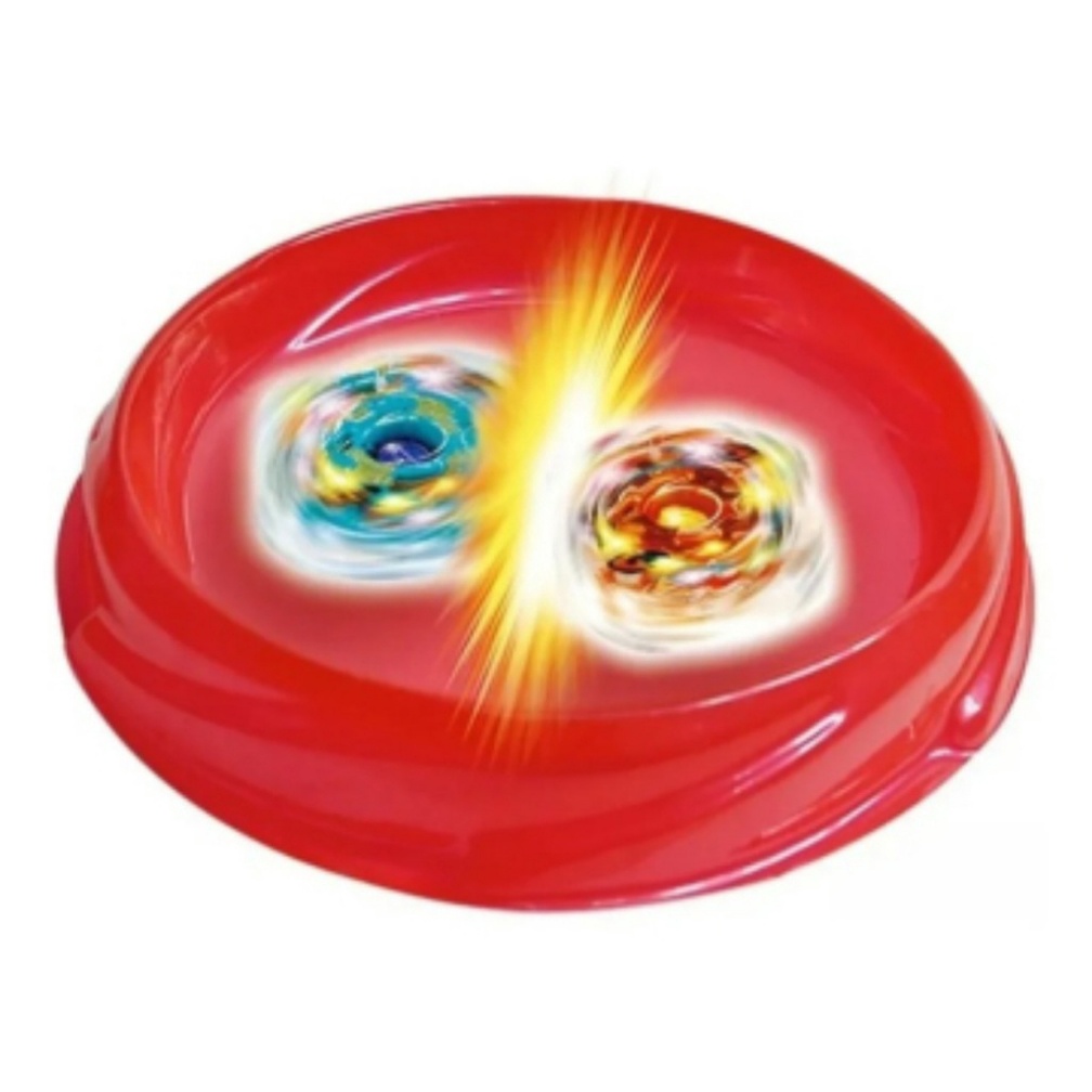 Beyblade Clash tornado LED Beyblade C/ Arena Kit com 2 Beyblade Metal ...