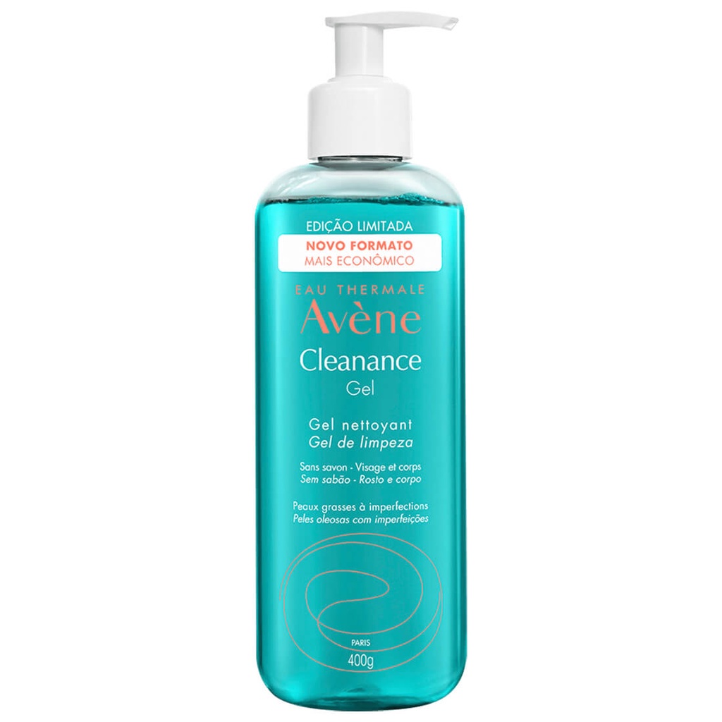Gel Limpeza Facial Sem Sabão Avène Cleanance Gel Pele Oleosa | Shopee ...