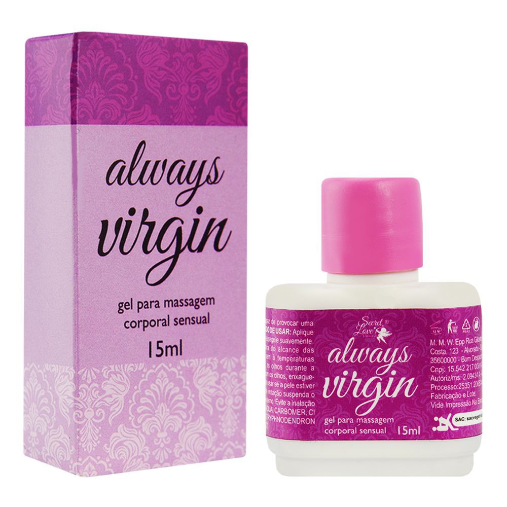 Always Virgin - Adstringente Virginizador Que Estreita o Canal Vaginal ...