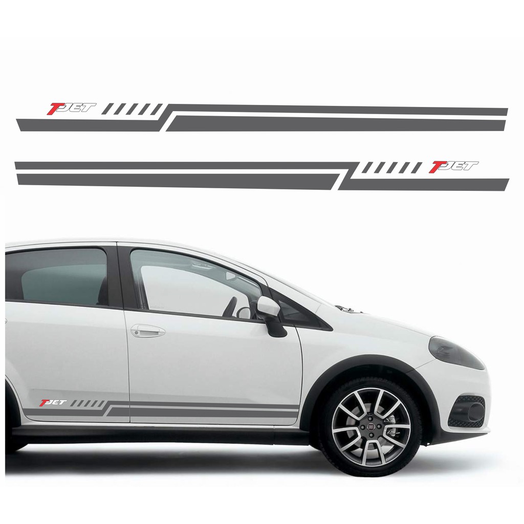 Kit Adesivos Punto Tjet T-jet Faixas Lateral Emblemas R771 | Shopee Brasil