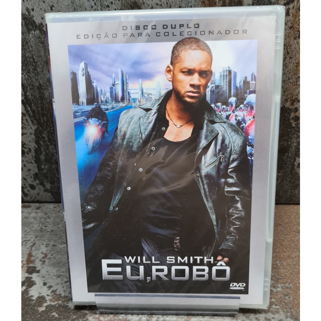 DVD Eu, Robô Edição Para Colecionador - Will Smith (Lacrado, Duplo ...