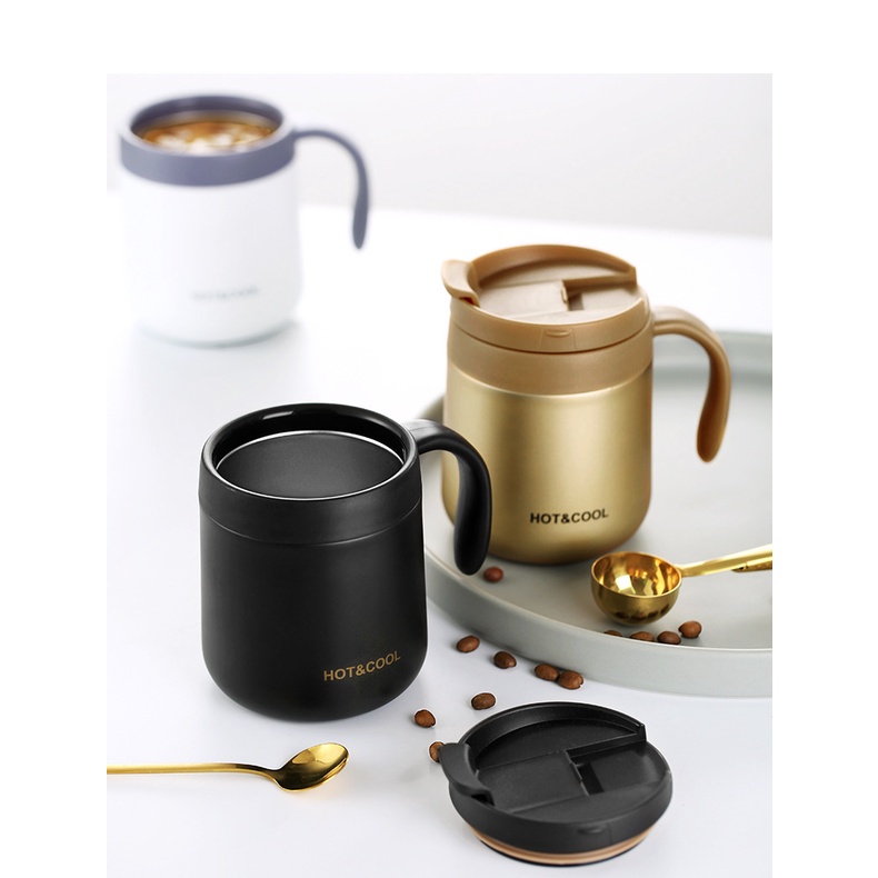 Caneca Termico Copo Inoxidável De 350ml Para Chá Café -TP | Shopee Brasil