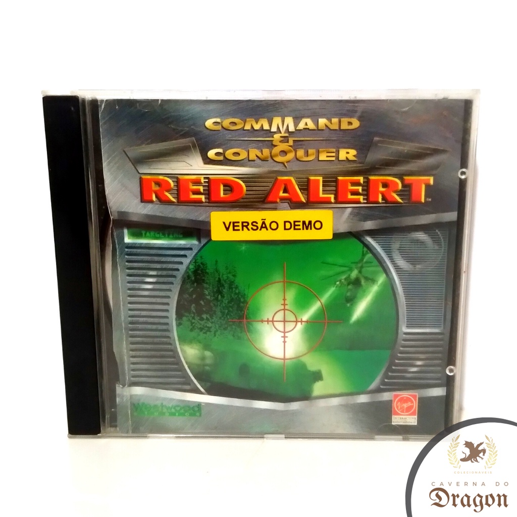 Command & Conquer Red Alert (Demo) Original PC | Shopee Brasil