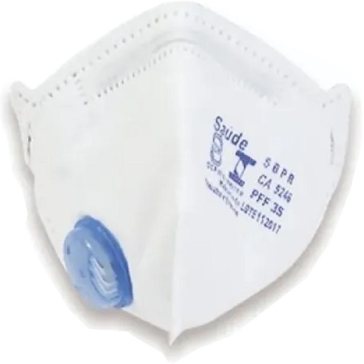 Mascara PFF2 PFF3 Hospitalar N95 C/ Valvula Proteção Respiratória ...