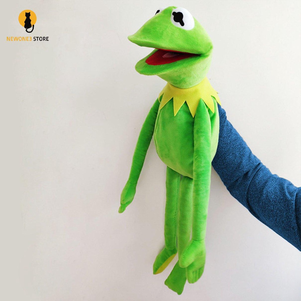 Boneca de Fantoche de sapo de mão macia Sapo de pelúcia brinquedo de ...