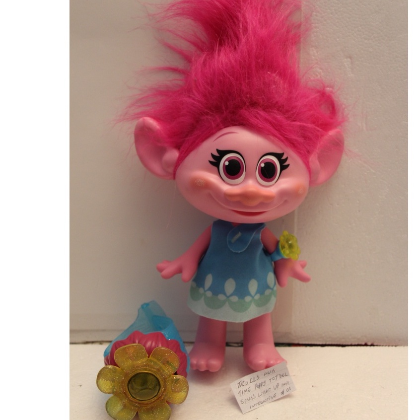 BONECA (H01) TROLLS HUG TIME POPPY TOYDOLL SINGS LIGHT hINTERACTIVE ...