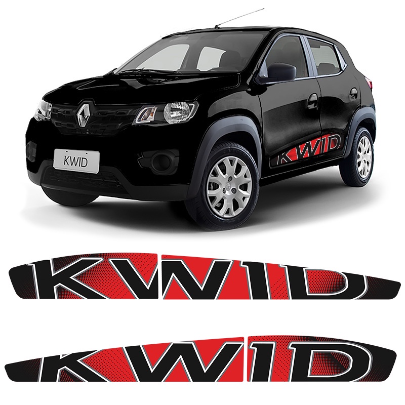 Faixa Kwid 2018 2019 2020 2021 2022 Adesivo Lateral Vermelho | Shopee ...