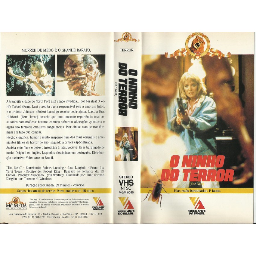 VHS terror raridades - consulte acervo | Shopee Brasil