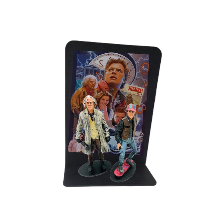 Marty Mcfly 16 Cm De Resina + Expositor De Base Em Mdf | Shopee Brasil