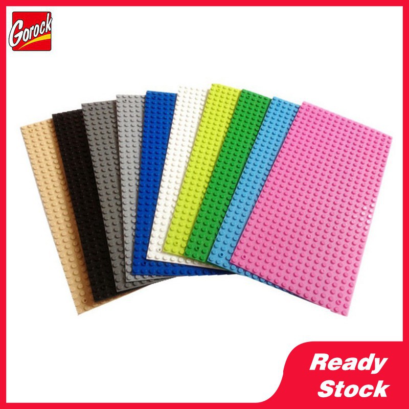 Gorock Compatível Com A Placa Inferior De Pequenas Partículas Lego 16 * ...